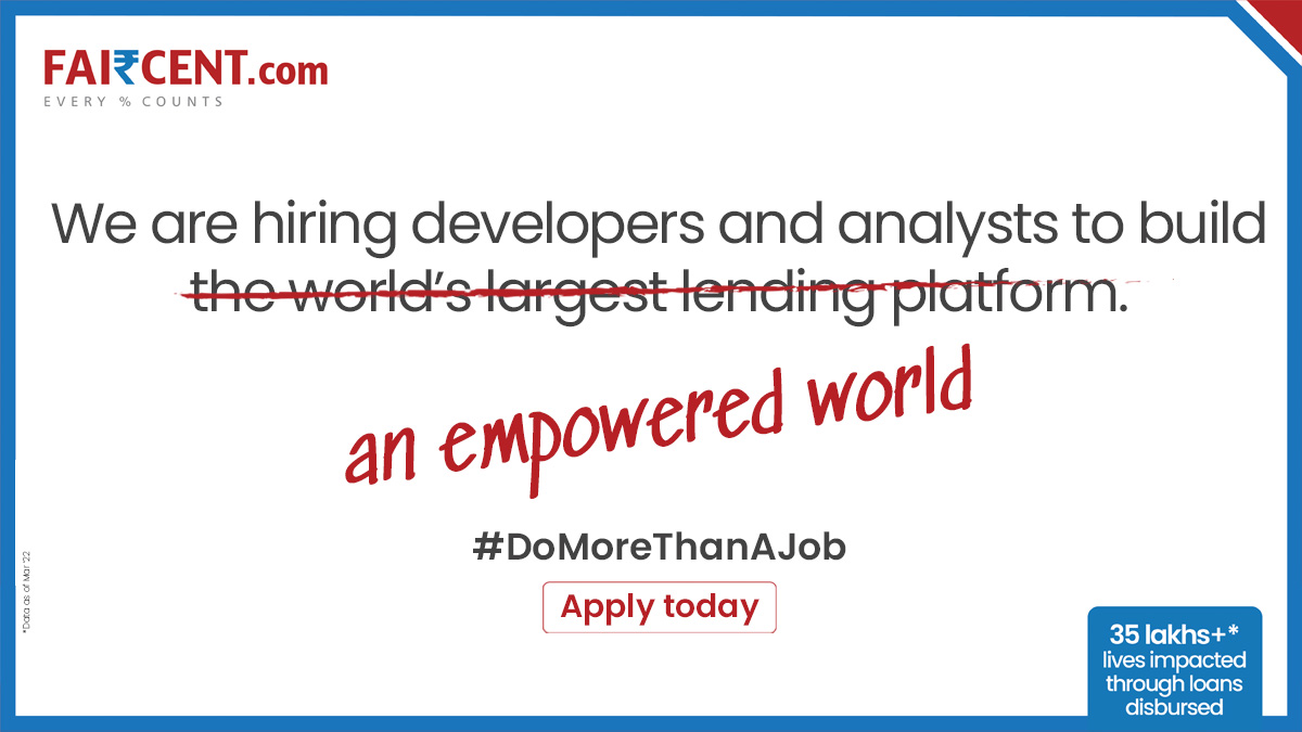 Relationship Manager - DSA & Alliances | Faircent Careers Opportunities ...